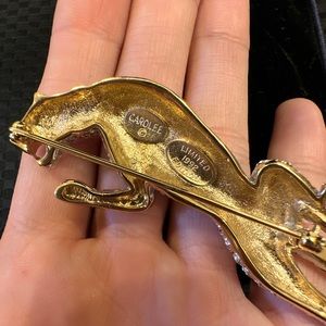 Carolee | Jewelry | Vintage Carolee Leopard Brooch 992 Ltd Edition ...